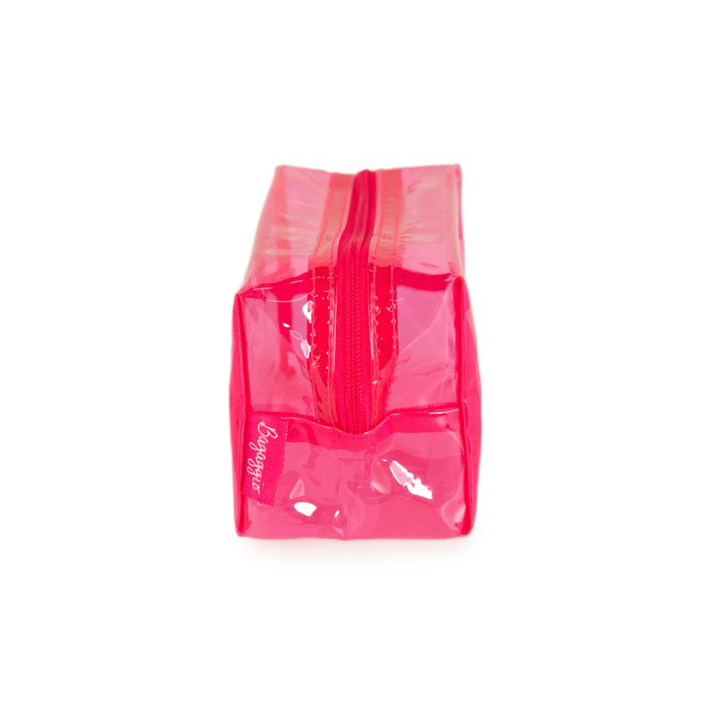 Necessaire Feminina Pvc Color I Rosa | Bagaggio